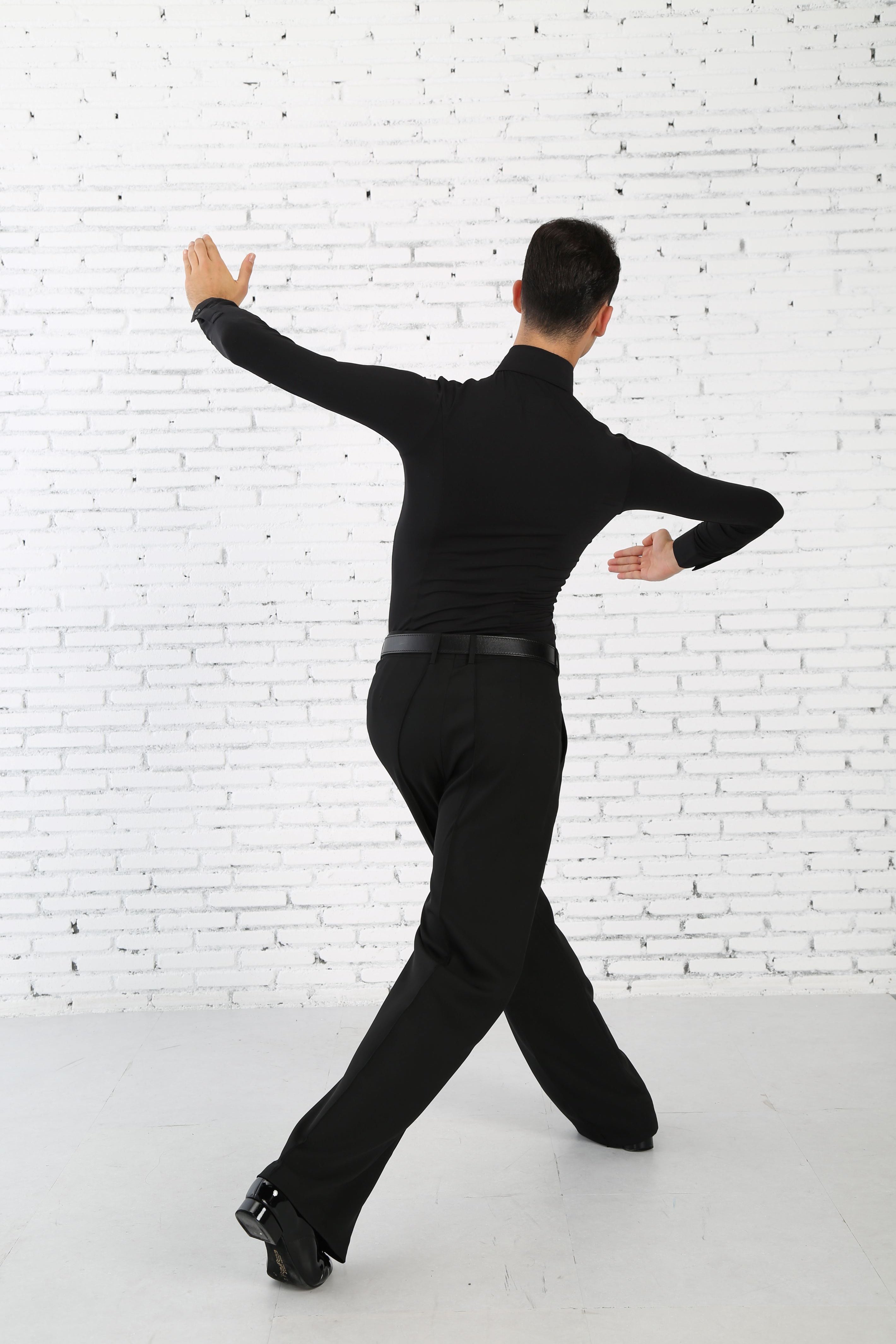 16610S-A Essential Ballroom Stretch Shirt – TotallyAddictedtoDance
