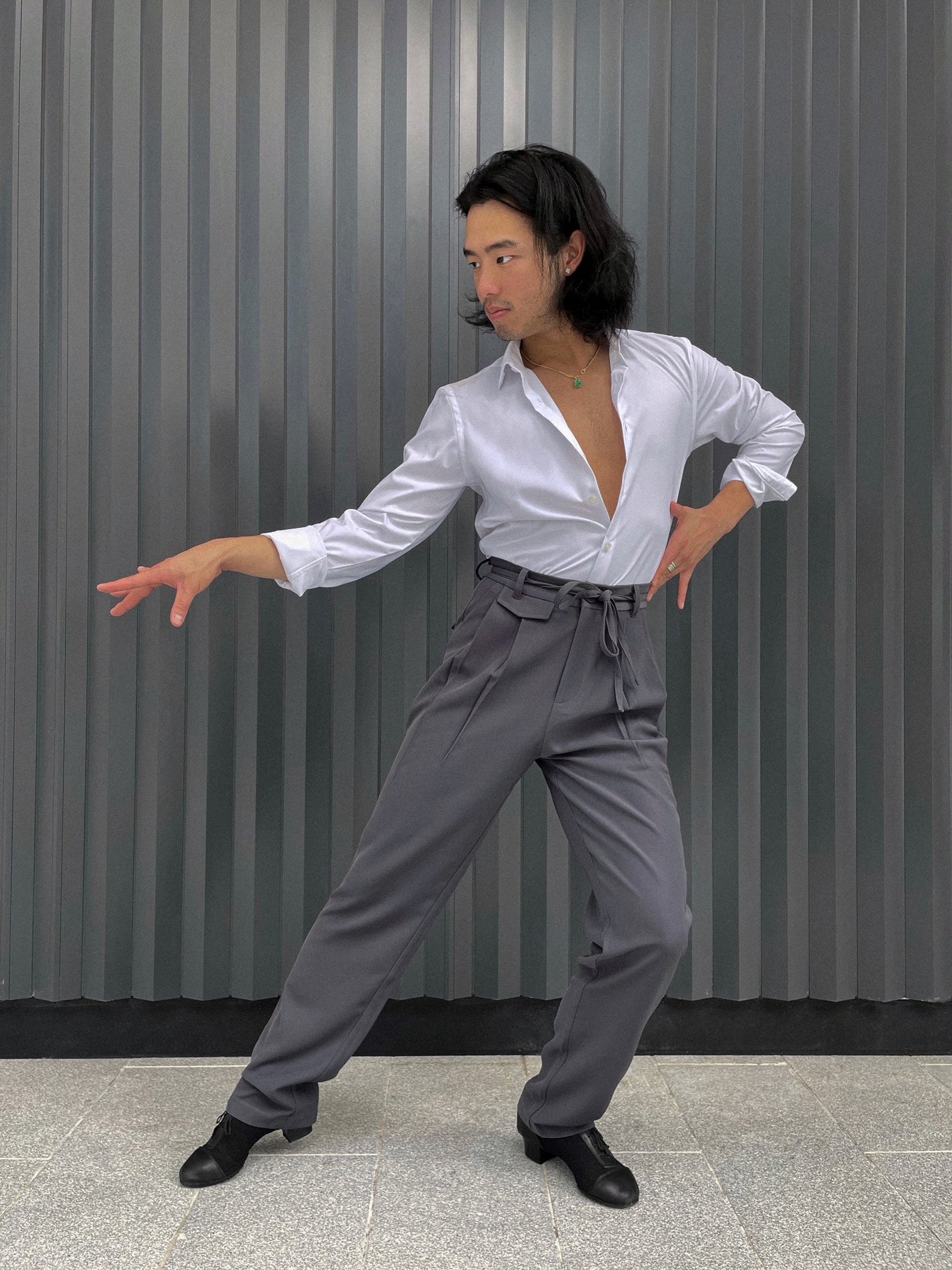 Classic Pleat Unisex Dance Pants (Longer Length) by LOAD ...
